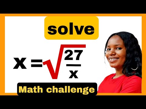 A Nice algebra question|solve for x, calculator is not allowed.