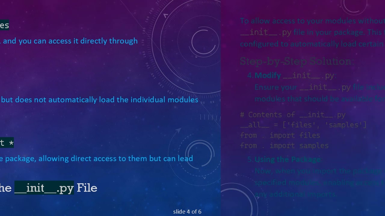How to Create Python Packages Without Explicit Module Imports