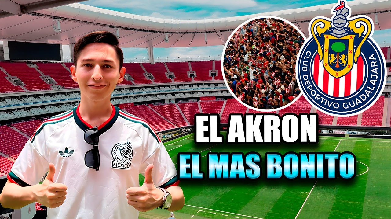 El estadio mas BONITO de Mexico Estadio Akron Chivas