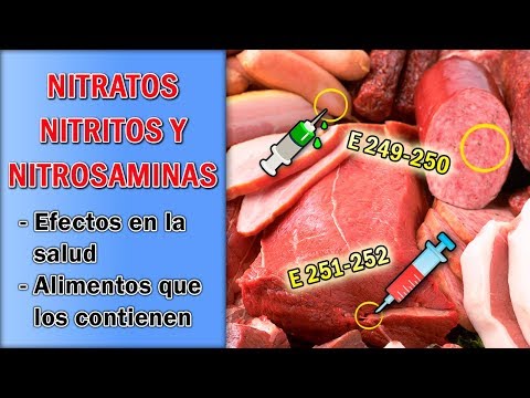 Nitritos y Nitratos utilizados en los alimentos, principalmente en ...