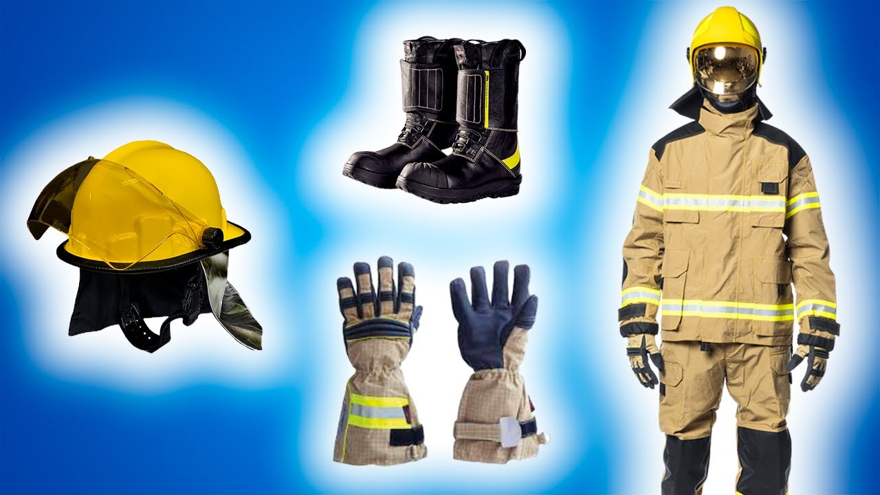 Learn about the parts of a firefighter's suit