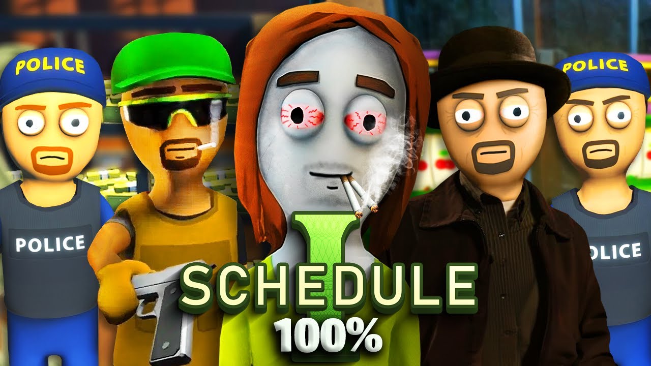 I Played 100% of Schedule 1 [FULL MOVIE]