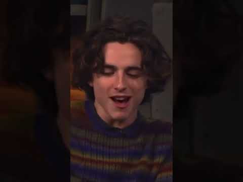 Timothée Chalamet Explaining How To Pronounce His Name