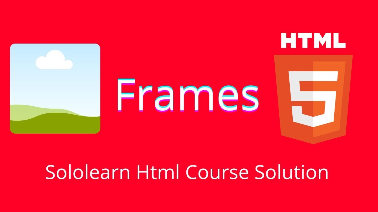 Frames | Html Basic | Sololearn Html Course Solution #shorts #sololearn #PCoder