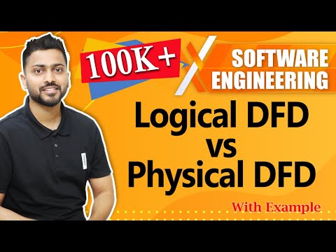 Logical vs Physical DFD with example | How Question asked from DFD?