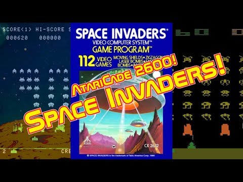 AtariCade 2600! Space Invaders!