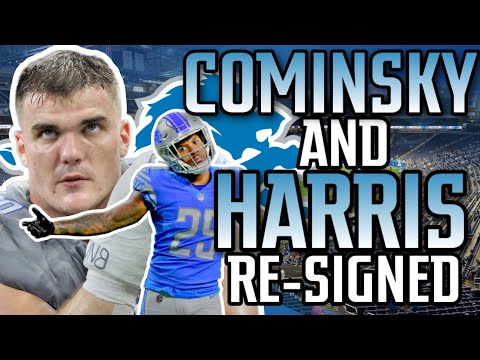BREAKING NEWS: Detroit Lions RE-SIGN John "Commish" Cominsky & CB Will Harris