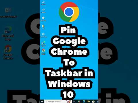 Pin Google Chrome To Taskbar in Windows 10 PC or Laptop