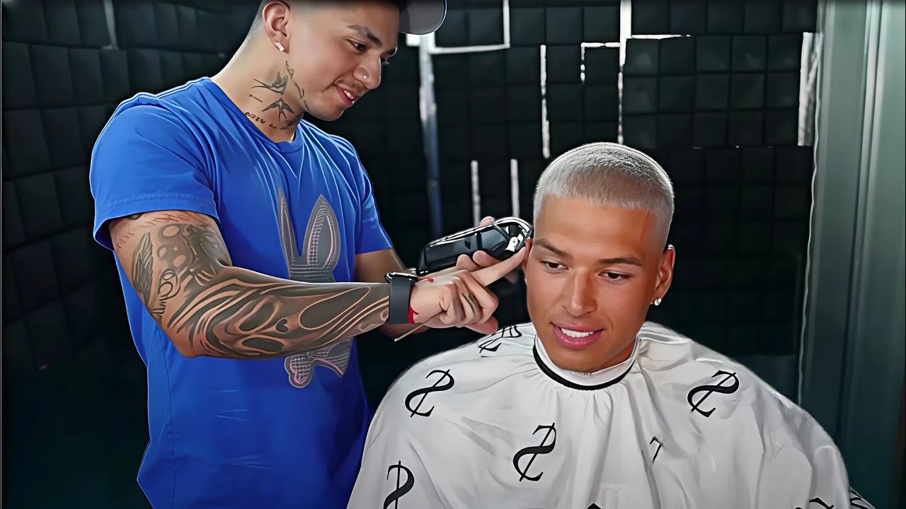 I Had A Real Barber Pull Up To The Shed..