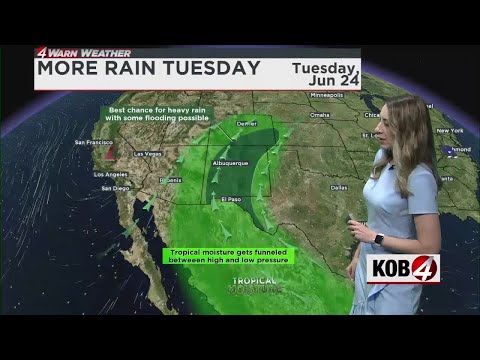 Amanda Goluszka: Midday Weather Forecast for New Mexico | June 23, 2025
