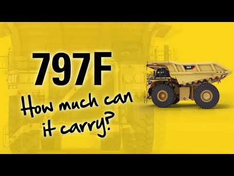 Fun facts about the body of the Cat® 797F