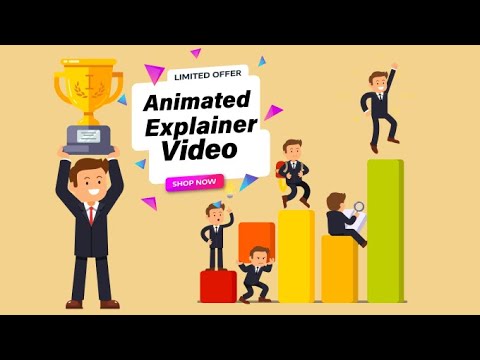 I will create 2d animated explainer video ad or marketing sales video