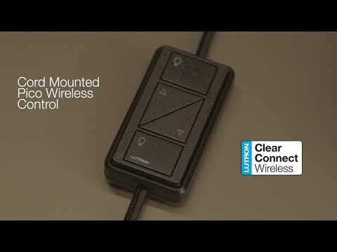 Lutron Pico cord-mounted wireless control