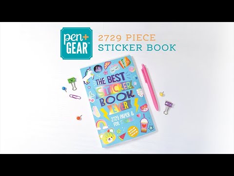 The Best Sticker Book Ever! By Pen+Gear & 3Birds Design