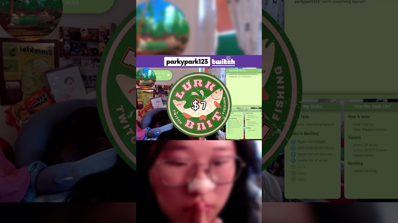 this overlay will be changing drastically in the next few months! #shorts #stream #twitch #coworking