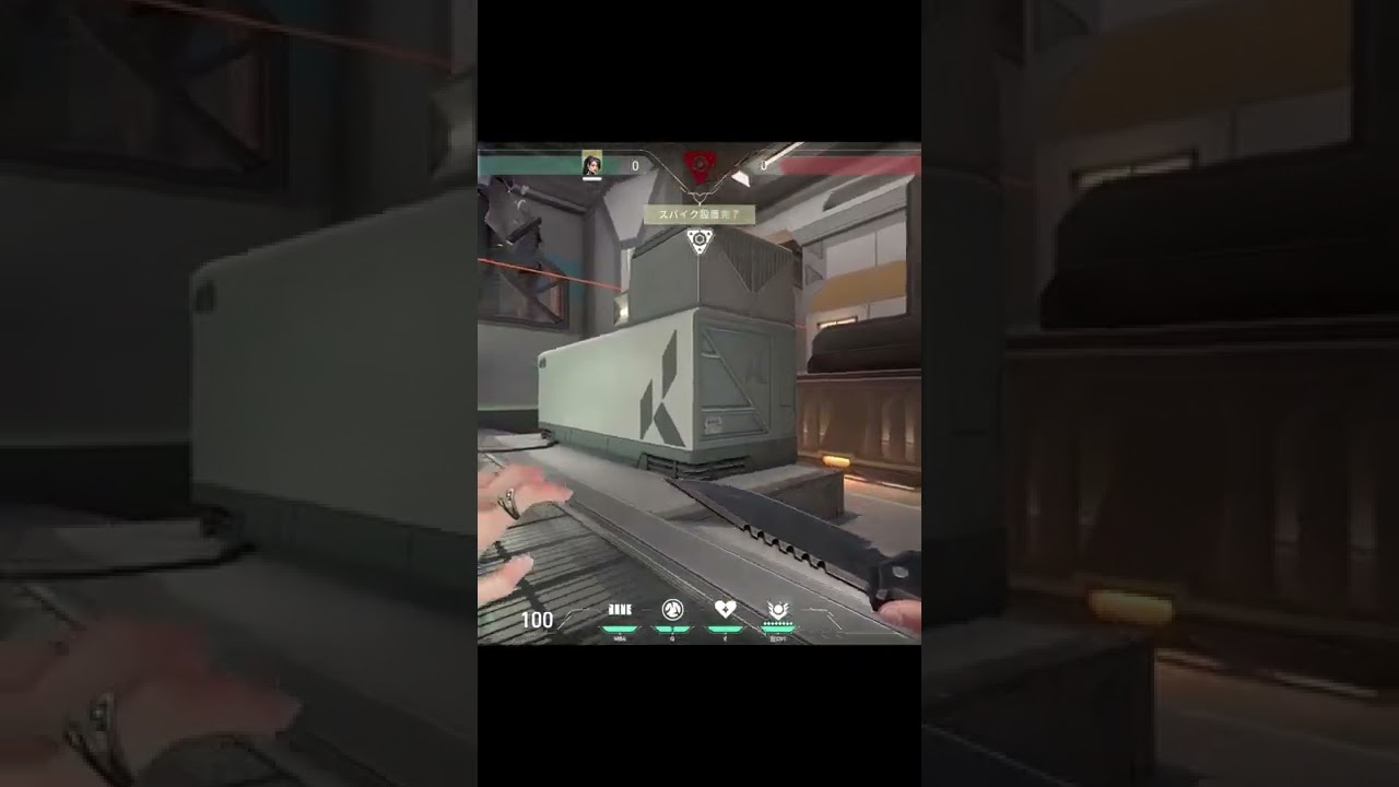 【Valorant】ブラジル選手が使う深めのバリアオーブ設置（ブラジル設置）VCTMasters,NIPvsDRX【セージ】【アイスボックス】 #Shorts