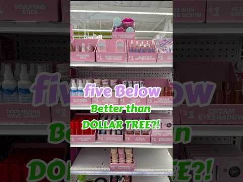Five Below NEW $1 BEAUTY LINE‼️ BETTER THAN DOLLAR TREE?! 💚👀#fyp #fivebelow #dollartree