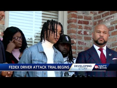 2 on trial, accused of shooting at FedEx driver