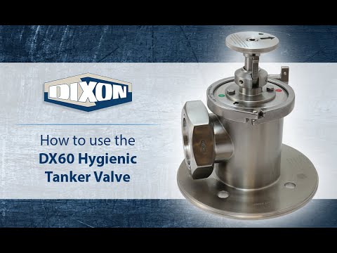 How to use the DX60 Hygienic Tanker Valve