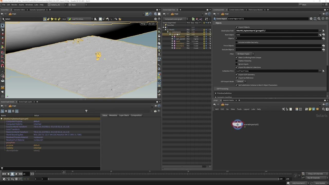SOLARIS ESSENTIALS | 01 Scene Import into LOPS