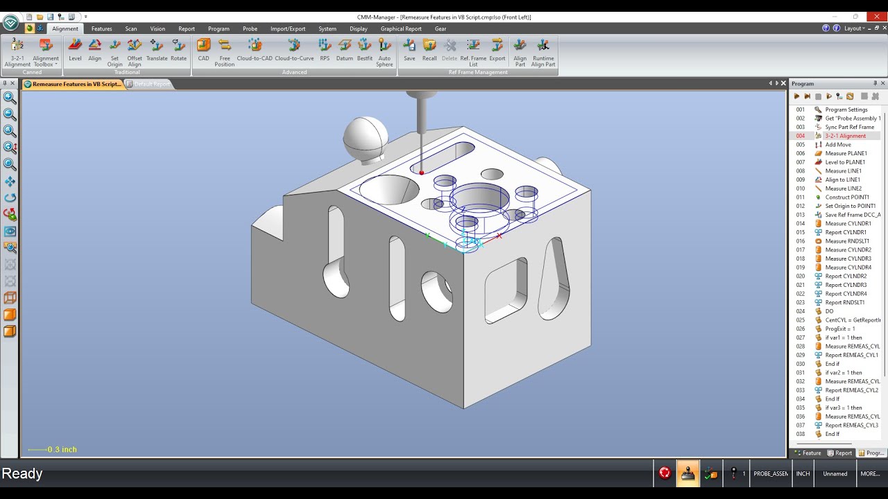 CMM Manager   Align Part