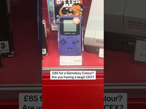 £85 for a second hand Gameboy Colour??