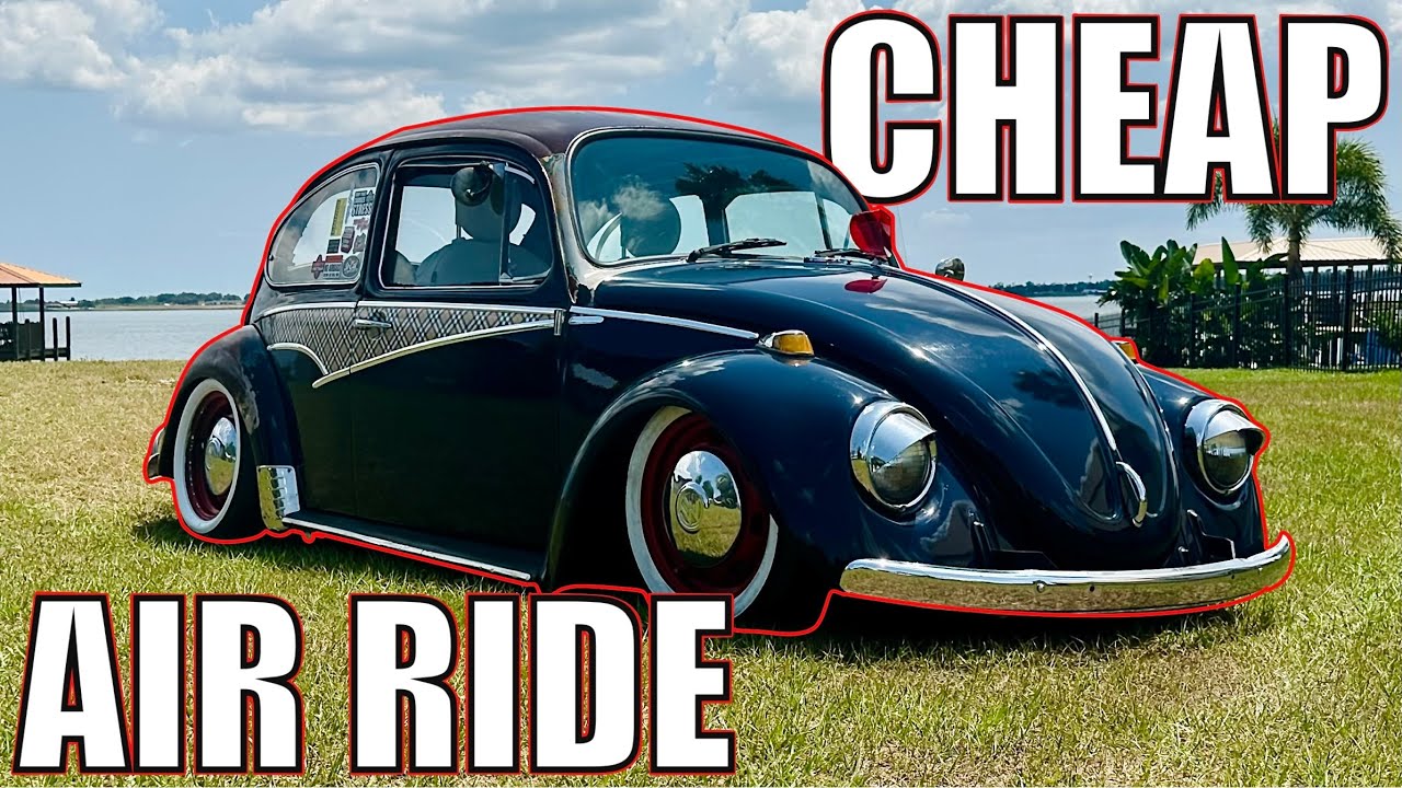 Installing a Cheap AIR RIDE System on my VW Beetle - Episode 5