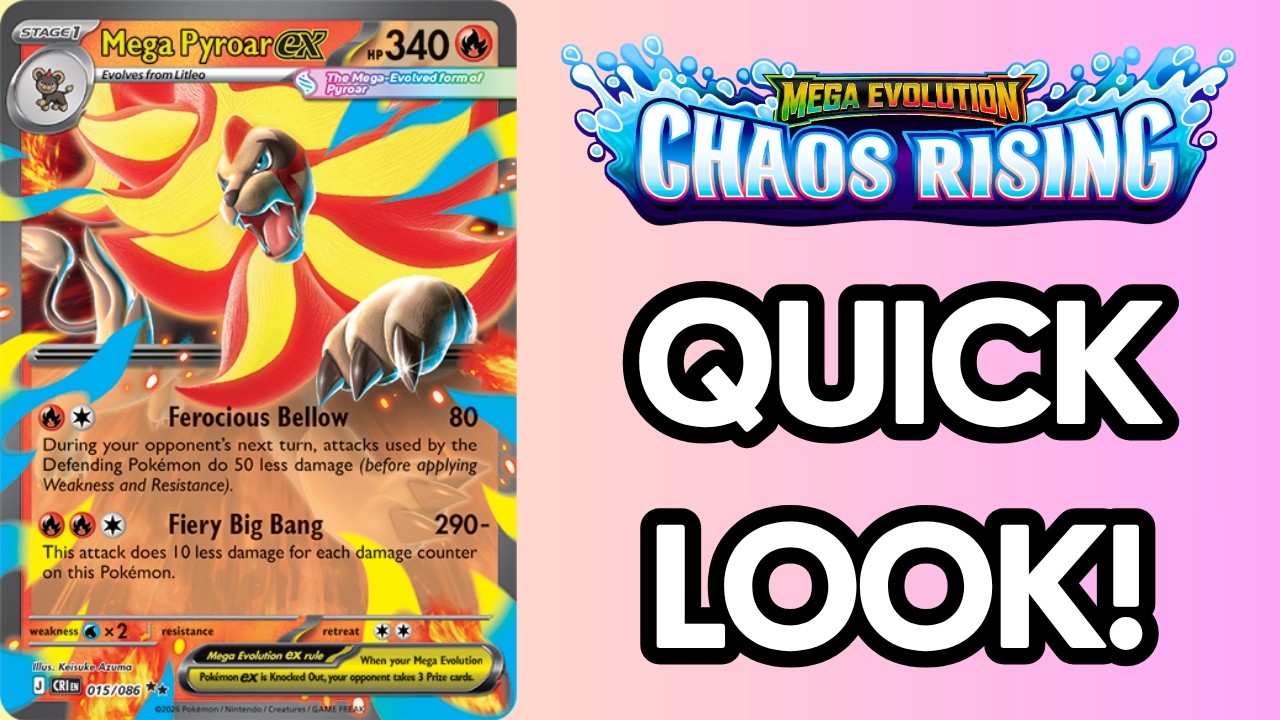 Mega Pyroar ex is the WORST Mega Pokemon card!