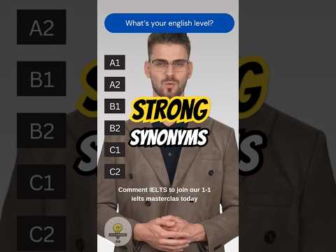 What's Your English Level? Synonyms of Strong | Strong Synonyms