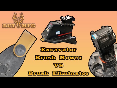 Rut MFG Excavator Brush Mower VS Brush Eliminator: The Ultimate Comparison