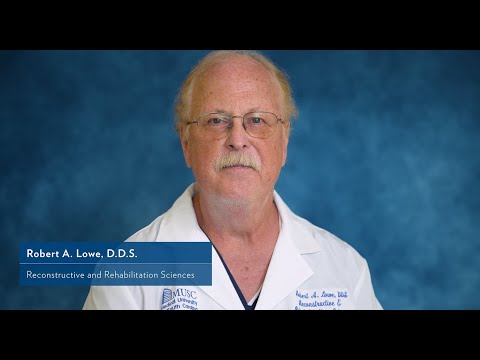 Robert A. Lowe, D.D.S., Reconstructive & Rehabilitation Sciences - MUSC Health