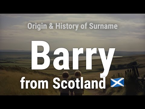 Barry from Scotland 🏴 - Meaning, Origin, History & Migration Routes of Surname