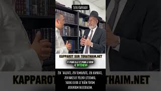 Tuto kapparot! Lien en description - ToratHaim