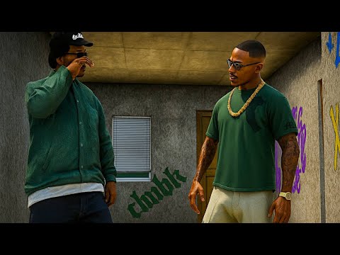 "GTA San Andreas RTX 5090 Mod – Realistic Cleaning Up the Hood Mission!"