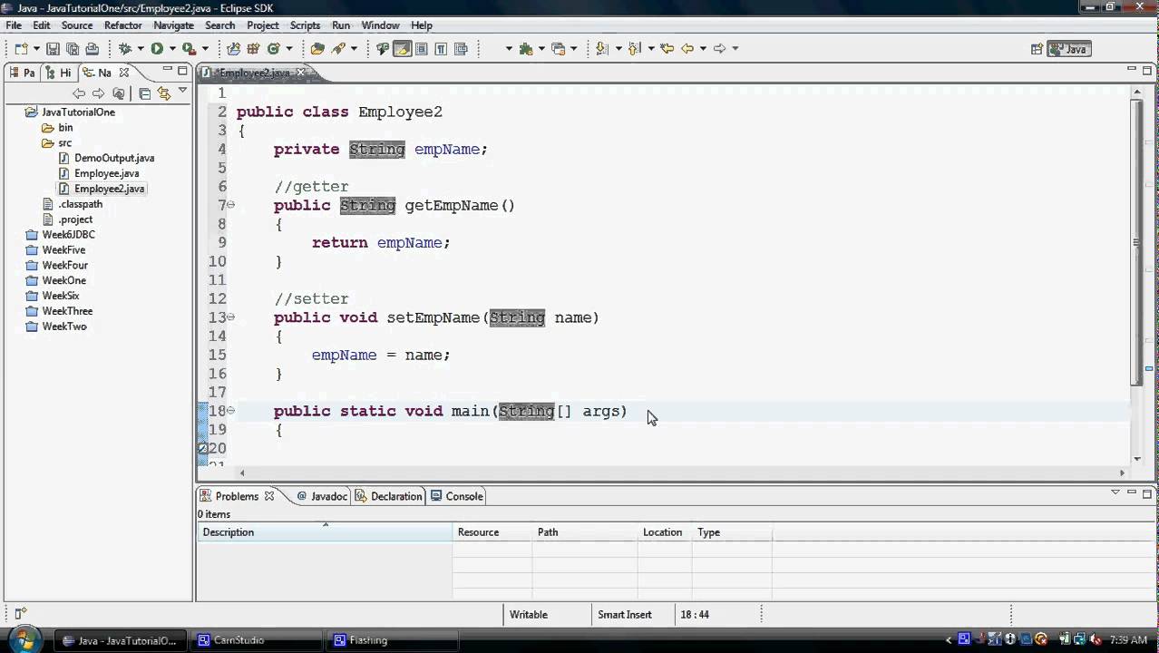 Java Tutorial: Creating Objects