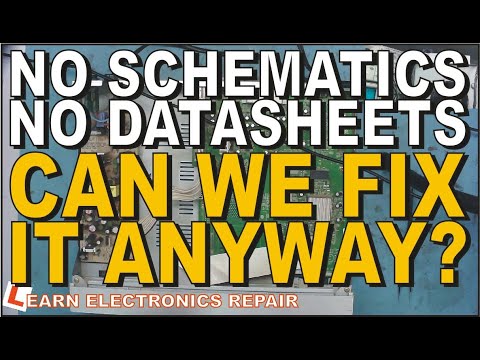 No Schematics No Data Sheets - can we fix it anyway? Satellite Receiver Repair