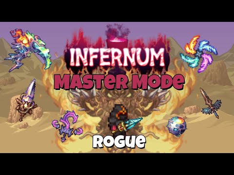 Terraria Calamity INFERNUM MASTER MODE FOR THE WORTHY! (Rogue Class) | Post- ML