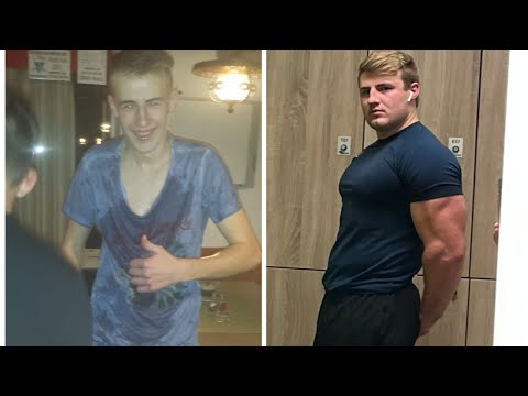 4 Year Natural Body Transformation 65kg Skinny - 105kg Peak Bulk