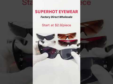 Rimless Shield Y2K Star Sunglasses