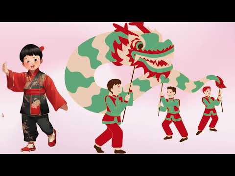 The Dragon's Dance: A Chinese New Year Tale