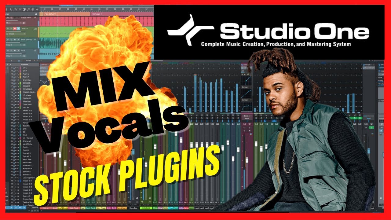 Studio One Stock Plugin Mixing Tutorial (mixing made easy)