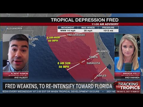 Tracking the Tropics: Fred a Tropical Depression, But For How Long?