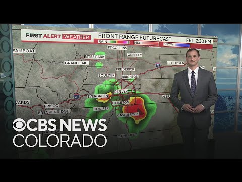 Large hail and damaging winds possible across Denver, Eastern Plains