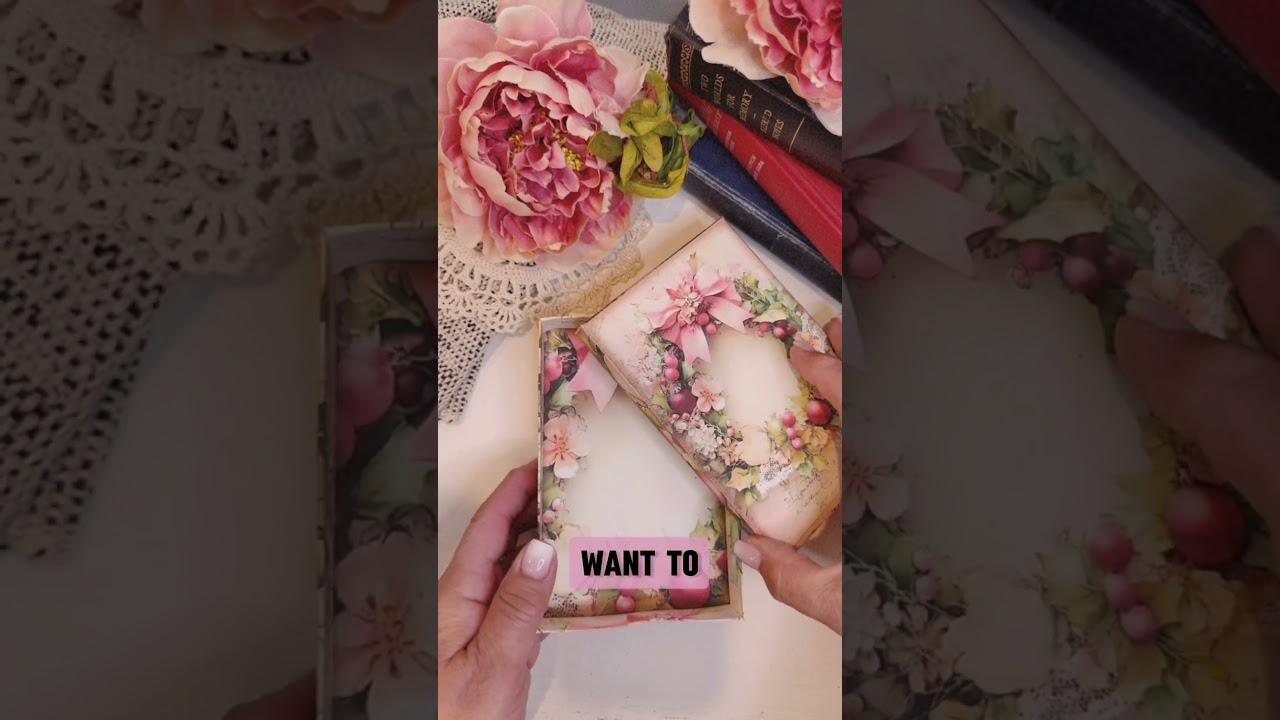 Easy DIY gift box… perfect for  gift giving season #craftydiyer #christmas #giftideas