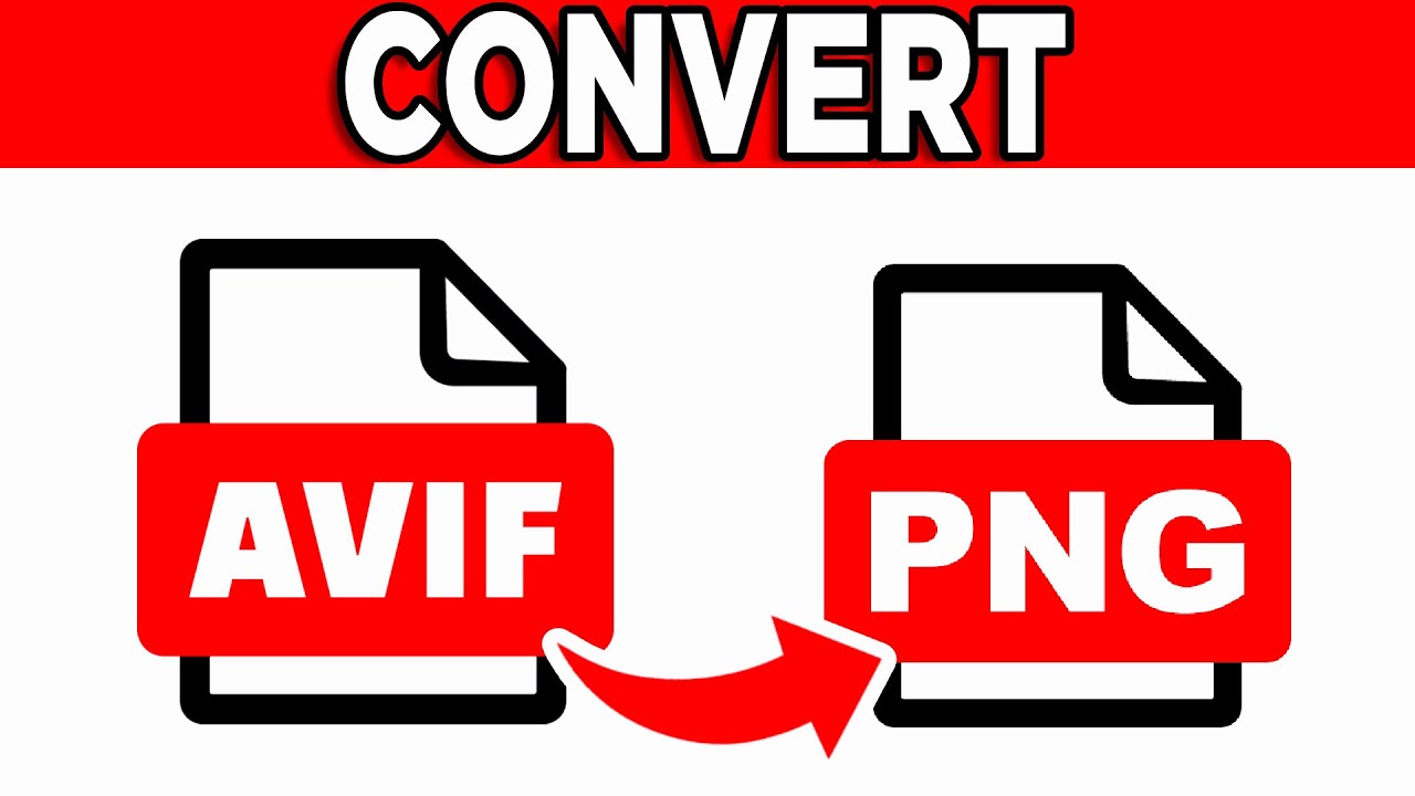 How To Convert AVIF To PNG! - Tutorial