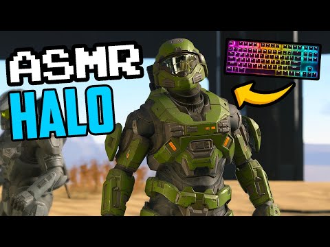 ASMR HALO Infinite Keyboard Sounds (NO TALKING) [ASMR GAMING]