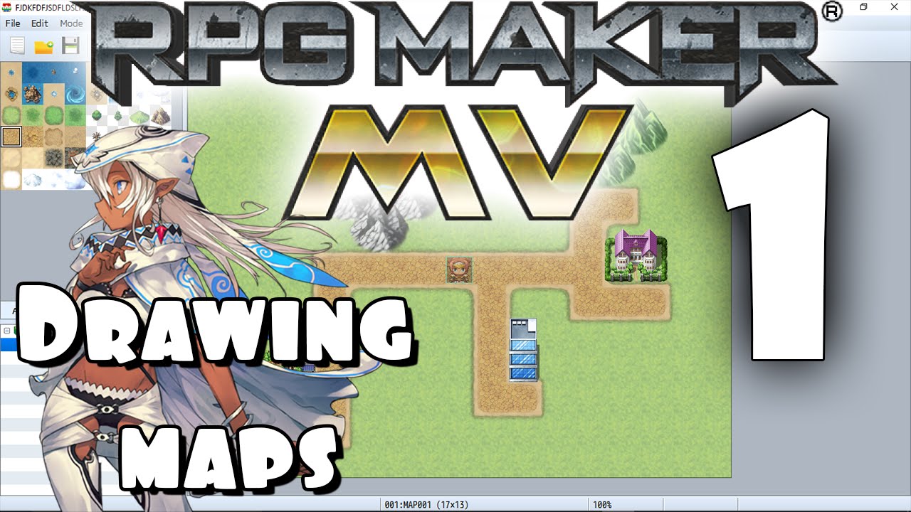 RPG Maker MV Tutorial #1 - Drawing The Map!