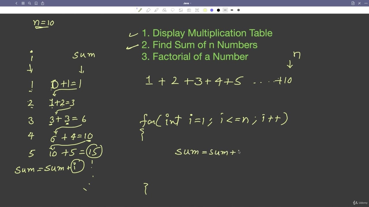 8.5 : Student Challenge — Factorial Program — [Abdul Bari] Java Course