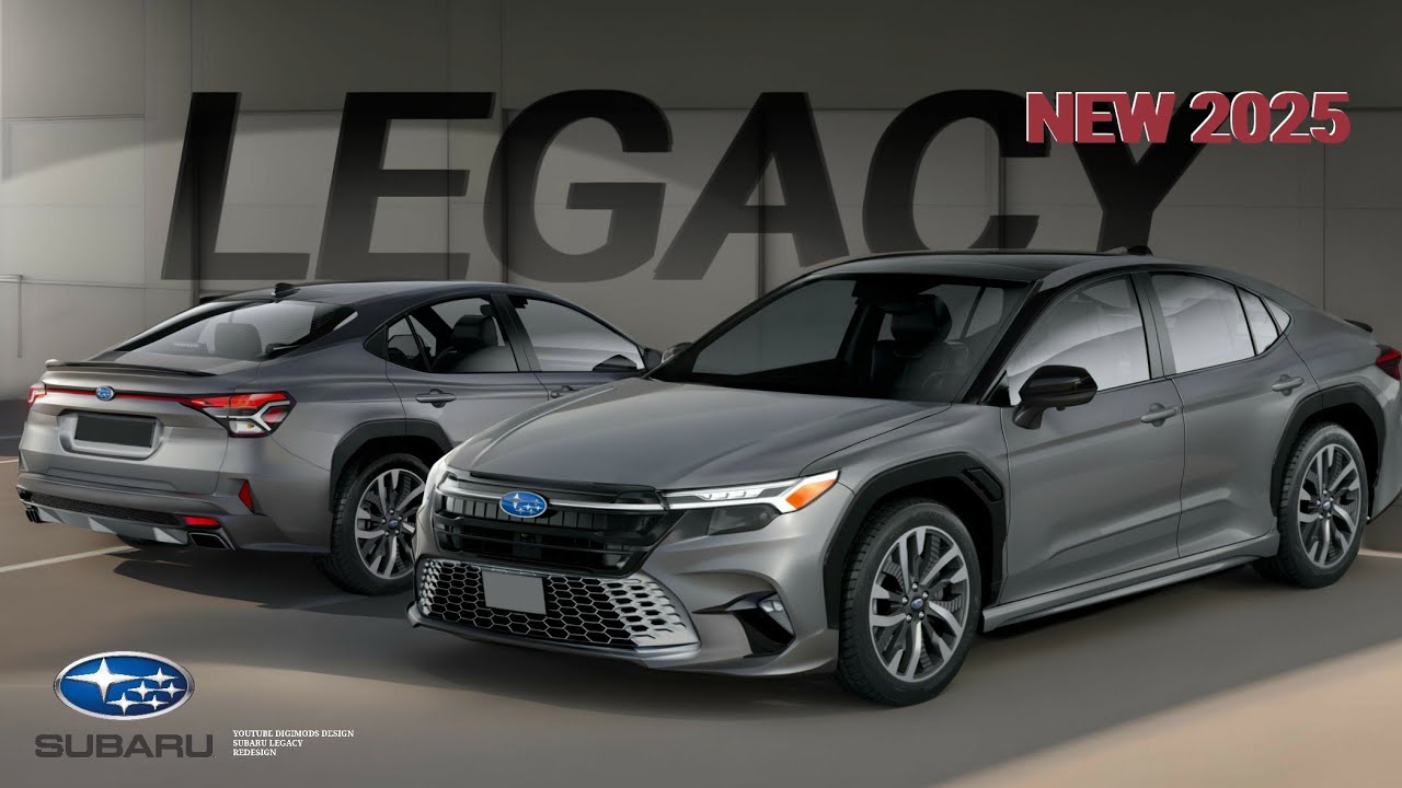 2025 Subaru Legacy Bids a Hybrid Farewell to America With Unofficial ...