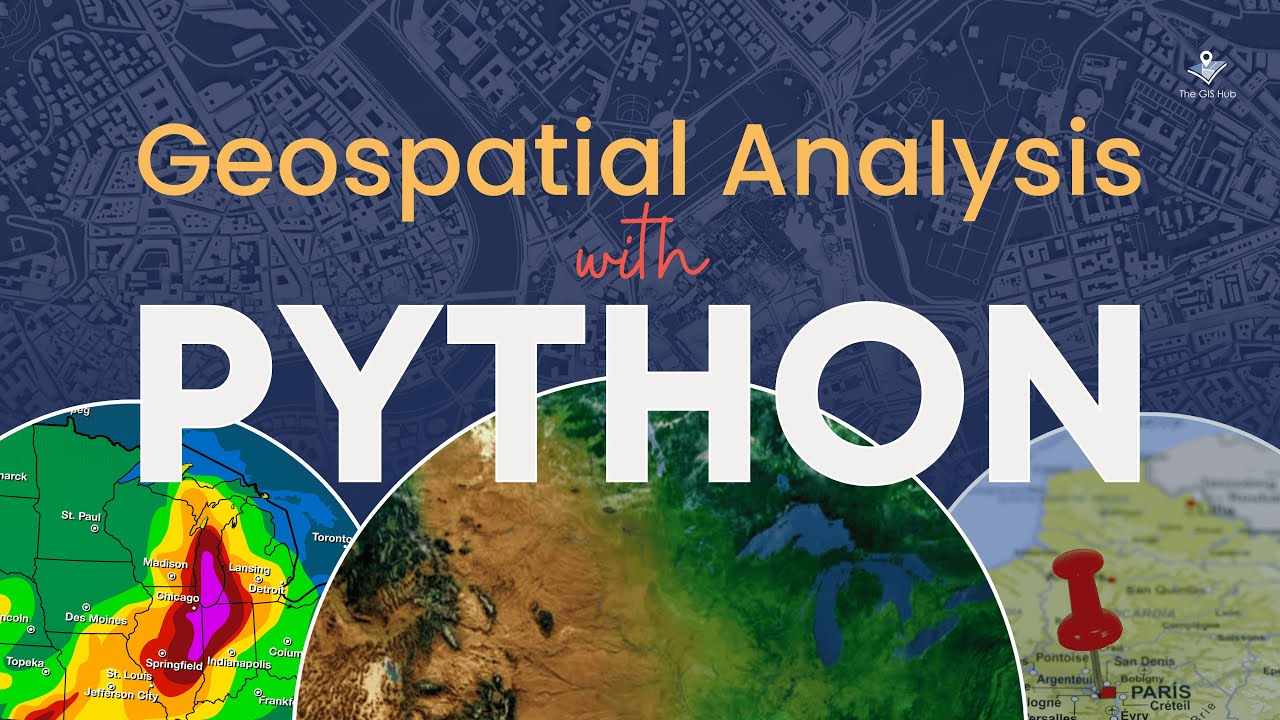 GeoSpatial Analysis With Python For Beginners || Use Python For GIS Analysis || The GIS Hub